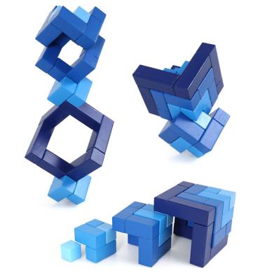 Cina L'istruzione iniziale dei bambini del ODM ha montato i giocattoli di legno di puzzle del blocco in vendita