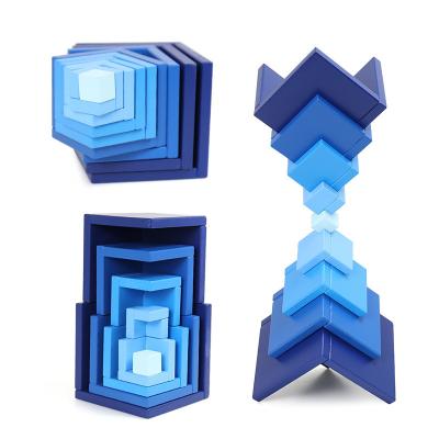 Cina L'istruzione iniziale dei bambini del ODM ha montato i giocattoli di legno di puzzle del blocco in vendita