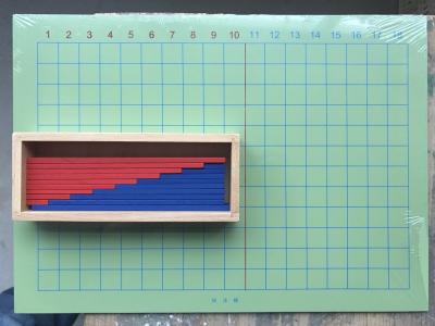 Cina Aggiunta di Montessori e bordo di legno di sottrazione per insegnamento iniziale di matematica in vendita