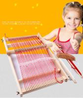 China Multifunction Children Large Wooden Weaving Loom for sale