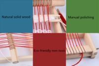 China Multifunction Children Large Wooden Weaving Loom for sale