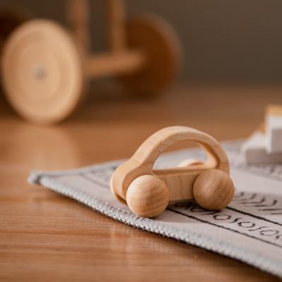 Cina regalo Toy Beech Wood Car Educational Montess della noce nera dell'automobile di Toy Maple Car Mahogany Classic delle particelle elementari del bambino 9/Style in vendita