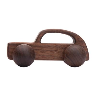 Cina regalo Toy Beech Wood Car Educational Montess della noce nera dell'automobile di Toy Maple Car Mahogany Classic delle particelle elementari del bambino 9/Style in vendita