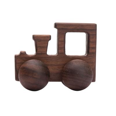 Cina regalo Toy Beech Wood Car Educational Montess della noce nera dell'automobile di Toy Maple Car Mahogany Classic delle particelle elementari del bambino 9/Style in vendita