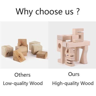 China Van het de Wiskunde Digitale Speelgoed van aantalBouwstenen het Houten van het de Babysaldo van het Blokjenga Toy Montessori Educational Natural Wood Speelgoed FO Te koop