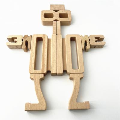 China Van het de Wiskunde Digitale Speelgoed van aantalBouwstenen het Houten van het de Babysaldo van het Blokjenga Toy Montessori Educational Natural Wood Speelgoed FO Te koop