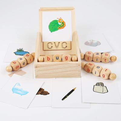 中国 Montessoriの木の読書は回転手紙の回転のアルファベットの学習を妨げる 販売のため
