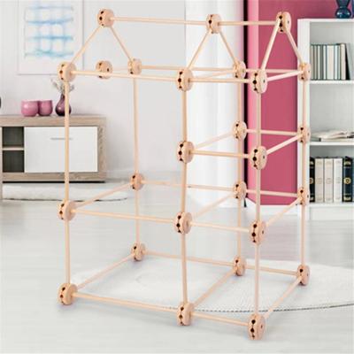 Cina la fortificazione Buliding di legno della costruzione 3D blocca Diy monta Montessori educativo in vendita