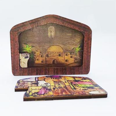 China Aangepaste de Raadselsgiften van Logo Wood Nativity Diy Children ' S Te koop