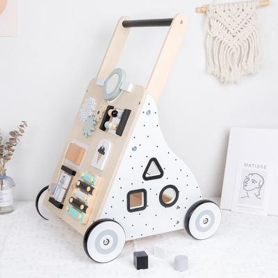 China Simulação colorimétrica de destravagem cognitiva Walker Toy Montessori ocupado à venda