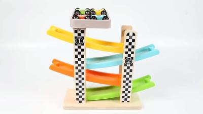 中国 木の4人のトラック グライダーの子供の小型慣性のリターン 販売のため