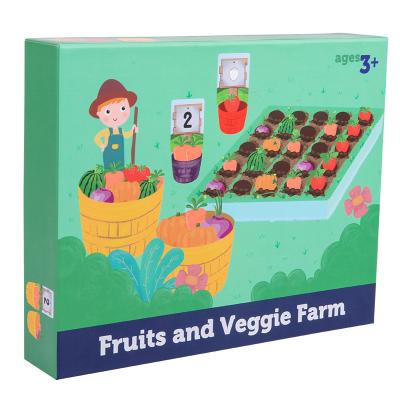 中国 子供の相互木の野菜農場のフルーツ色の認識分類 販売のため