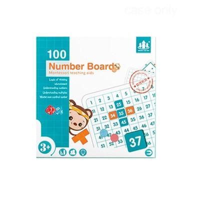 中国 百の板のMontessoriの数学考える補助教材の第1に100 販売のため
