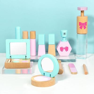 Cina la simulazione di legno 12pcs/Set finge il trucco Kit Toy For Girls del gioco in vendita