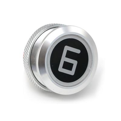 China ISO Round Push Button Led Indicator Touchless Infrared Elevator Push Button Switches For Villa for sale