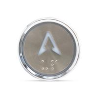 China Stainless Steel 24V Touchless Lift Button with 15mm Sensor Distance and 35.6mm Cutout for Elevator Systems for sale