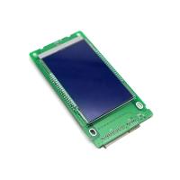 China Vertical Square 7 Segment LCD Display 55.5x93.5mm DC24V Elevator Floor Indicator with Binary Code Input for sale