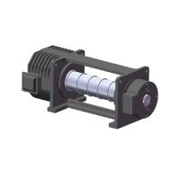 China IP41 Gearless Elevator Traction Machine 630kg Capacity with 0.5-1.0 m/s Speed Range for Machine-Room-Less Installation for sale