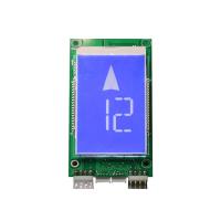 China Otis Elevator 7-Segment Display Board DC24V 55.5x93.5mm with Parallel Interface for COP/LOP Systems for sale