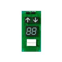 China Elevator 7 Segment LED Display - DC24V Input, 59.5×42mm Visible Area, Parallel Interface for LOP/COP Applications for sale