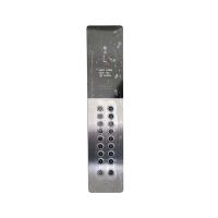 China Touchless Elevator COP LOP Panel with DC24V Contactless Round Push Button for Modernization Projects for sale