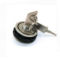China 28mm Round Touchless Elevator Push Button with Key Lock Switch - 40,000 Key Codes, Zinc Alloy Construction, RoHS/CE Certified for sale
