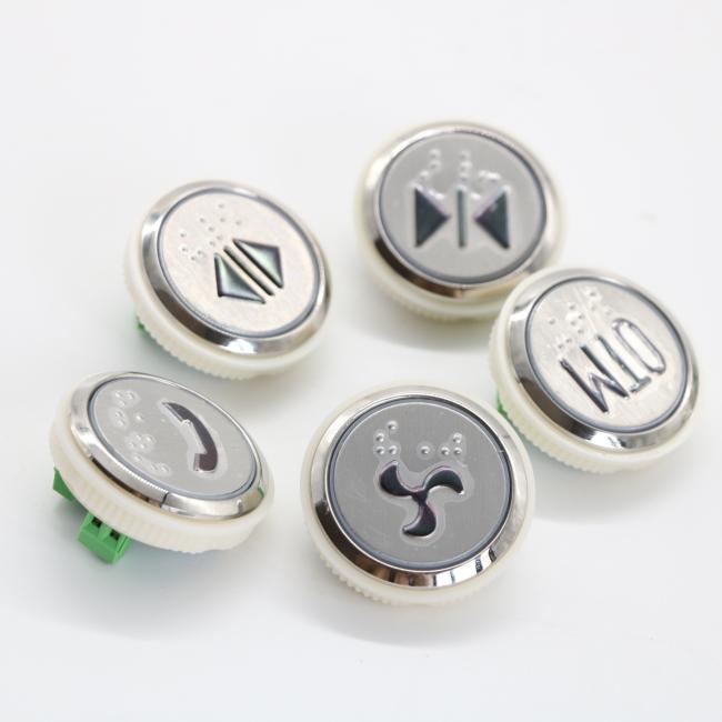 High Quality New Elevator Controller Elevator Push Button Braille Button Lift Spare Parts