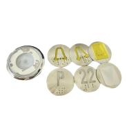 China Customized Modern Design Durable Elevator Button Faceplate and Push Button for Elevator Systems for sale