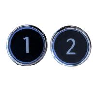 China Customizable with Braille Stable Performance DC24V/12V Elevator Touchless Button Contactless Elevator Button for sale