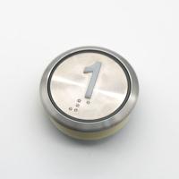China BST Elevator Push Button  12V/24V  Elevator Lift Round Button Elevator Push Button for sale