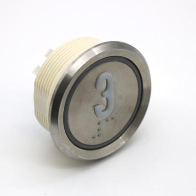 China Elevator Parts All Color Elevator Lift Push Button for sale