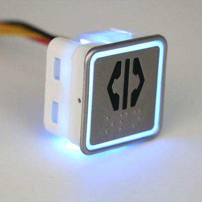 China Manufacturers Square Cheap Elevator Push Button Parts for sale