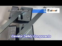 elevator instantaneous safety clamp with ≤1250kg gross mass