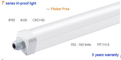Cina Luce lineare 150cm 60W 150lm/W di IP65 Triproof LED Batten in vendita