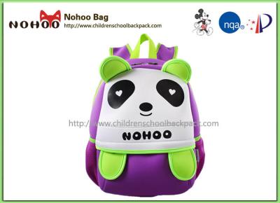China Panda Cartoon Waterproof Kids Backpack For Kindergarten Boys And Girls for sale