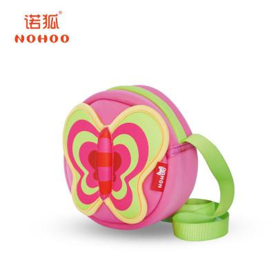 China 3D Cartoon Butterfly Travel Messenger Bag Girls Neoprene Shoulder Bag for sale