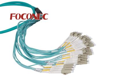 Cina Fibra a fibra ottica di millimetro 10Gig del cavo di toppa del tronco Multistrand di LC/Sc/FC/st/MTRJ OM3 in vendita