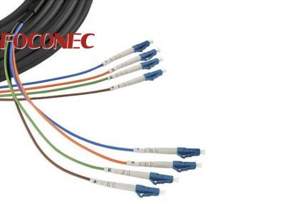 Cina LC cavo a fibra ottica dell'interno/all'aperto di LC di toppa, cavo all'aperto della toppa in vendita
