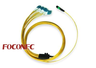 Cina Cavo di toppa a fibra ottica del cablaggio ibrido MPO/di MTP, cavo PR-terminato della toppa del tronco in vendita