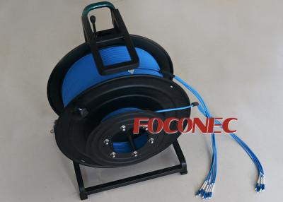 Cina Cavo a fibra ottica corazzato flessibile LC della toppa monomodale con il centro 6 in vendita