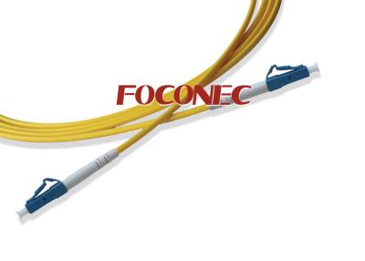 Cina LC al cavo di toppa a fibra ottica semplice monomodale di LC G652.D, saltatore della fibra, cavo di toppa della fibra in vendita