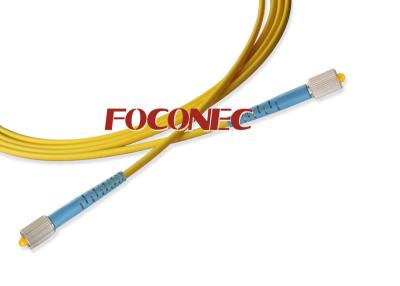 Cina D4 al 9/125 di cavo di toppa a fibra ottica semplice monomodale D4, Assemblee di cavo a fibre ottiche in vendita