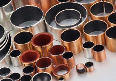 China wrapped bushing, bronze or tin-plated steel/PEEK (Carbon & PTFE) for sale