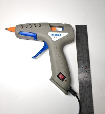 China OEM Color Glue-Teck Home Tools Glue Gun 60 Watt Patented Nylon Hot Glue Gun for sale