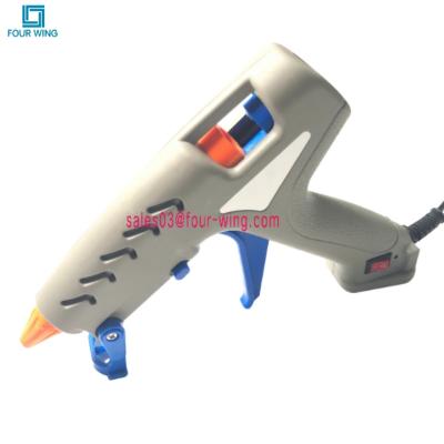 China Hot sale electronic Heating stick hot melt glue gun 15 w-60w with glue stick customised logo glue gun for sale