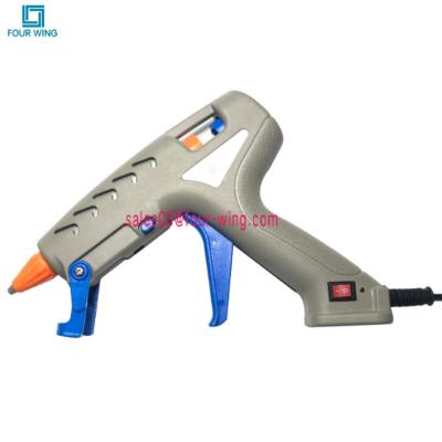 China Grey electronic hot melt glue gun electronic glue gun high quality hot melt glue gun for sale