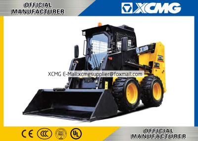 China XCMG Official Detuz Engine 60kw 1100kg payload 0.6m³bucket XT760 Skid Steer Loader for sale