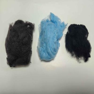 Cina Fibra di polipropilene ignifuge da 76 mm di polipropilene nero in vendita