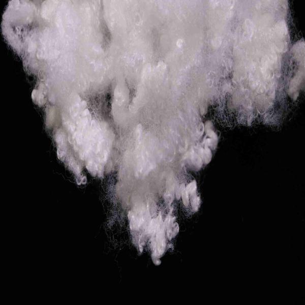 Quality Conjugated Polyester Short Cut Fiber 64mm Matrix Stability Solid Fibre for sale