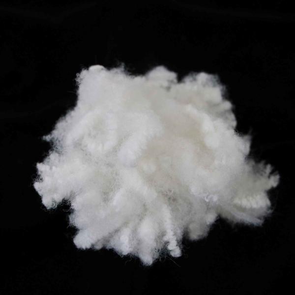 Quality Siliconized Flame Retardant Polyester Fiber Nontoxic Quilt Filling Material for sale